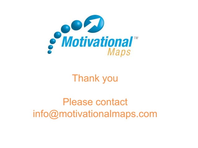 Motivational Maps explained | PPT | Free Download