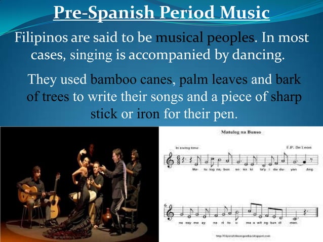 Genres Of Music During Spanish Time
