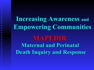Mapedir trainer slides session1.1 introduction_01_july07_pp95-2003 | PPT