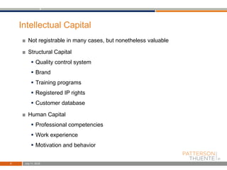 Intellectual Property Considerations for Manufacturing | PDF