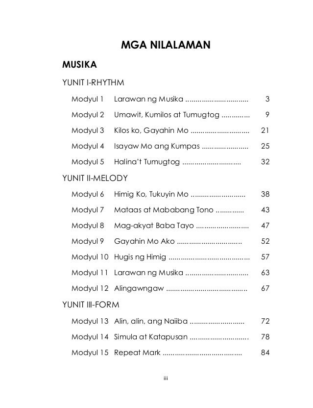 Simbolongnotangmusikaatangkanilangmgakahulugan