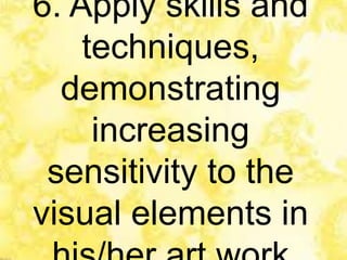 Objective of Art Education | PPTX