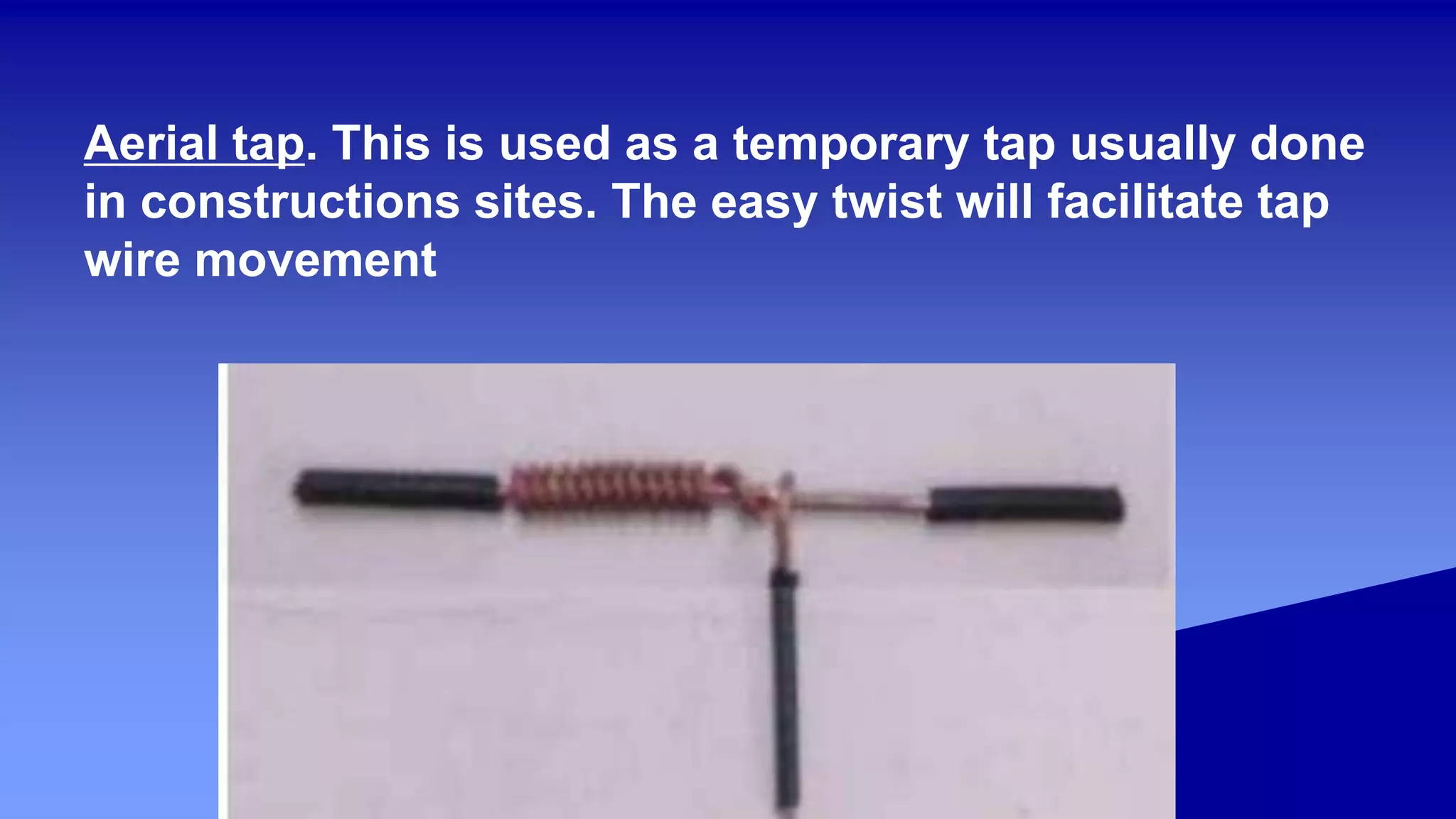 Common Wire Splices And Joints | PPTX