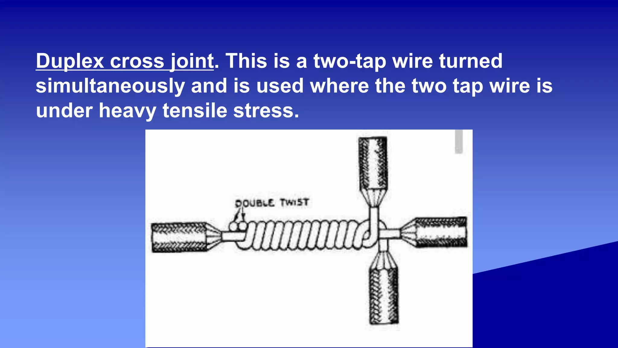Common Wire Splices And Joints | PPTX
