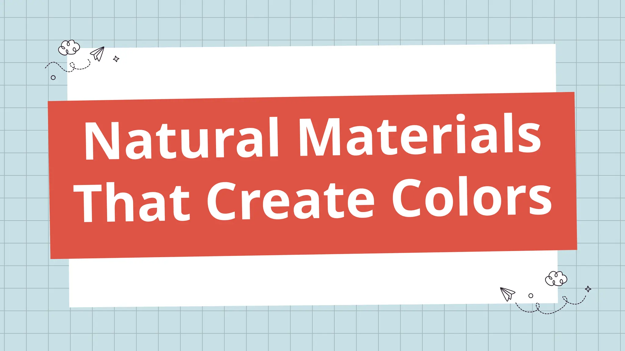 Art Class - Materials That Create Colors | PPT