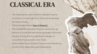 MUSIC OF THE CLASSICAL PERIOD and the DIFFERENT COMPOSERS | PPTX