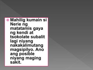 Mga Karaniwang Sakit ng Bata- MAPEH 3- Health | PPTX
