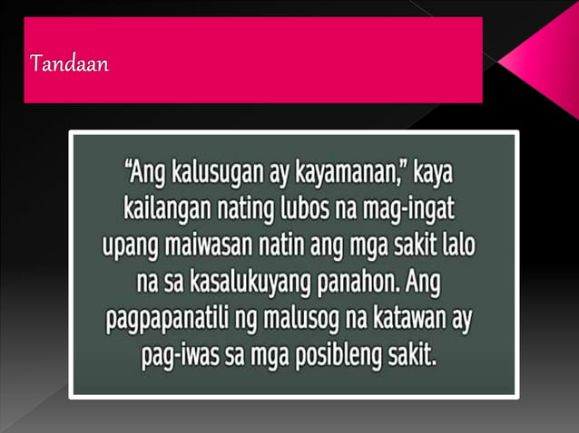 Mga Karaniwang Sakit ng Bata- MAPEH 3- Health | PPTX