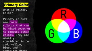 Primary and Secondary Colors Powerpoint presentation | PPTX