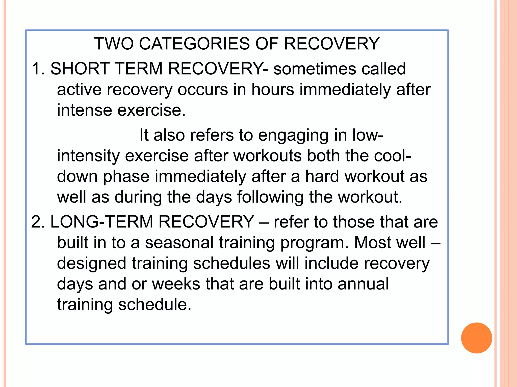 Principles of Physical Activity | PPTX