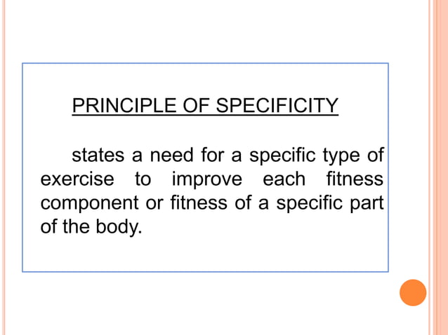 Principles of Physical Activity | PPTX | Running and Jogging | Fitness ...