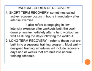 Principles of Physical Activity | PPTX