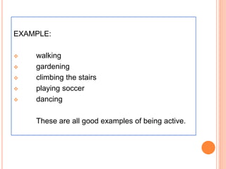 Principles of Physical Activity | PPTX