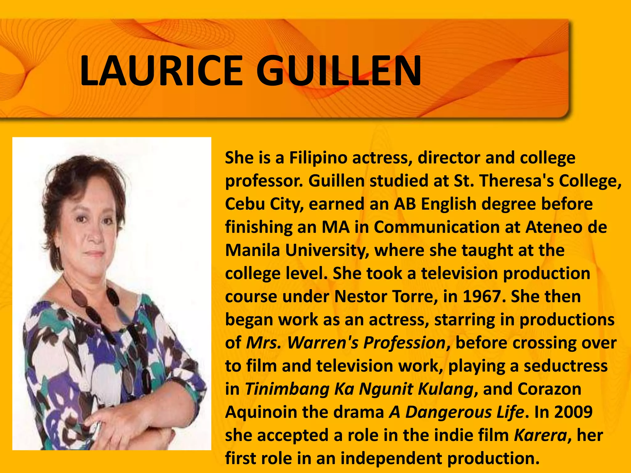 The Art of Philippine Films | PPTX