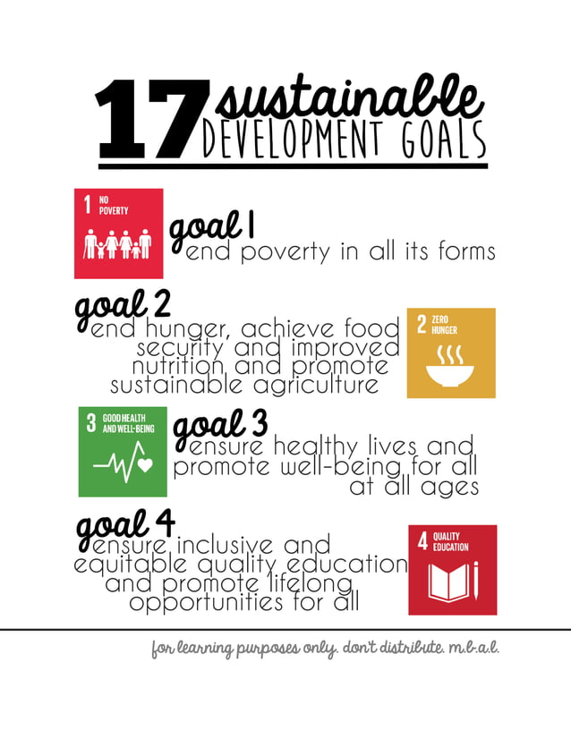 Mapeh 10 - 17 Developmental Goals | PDF | Environmental Services ...