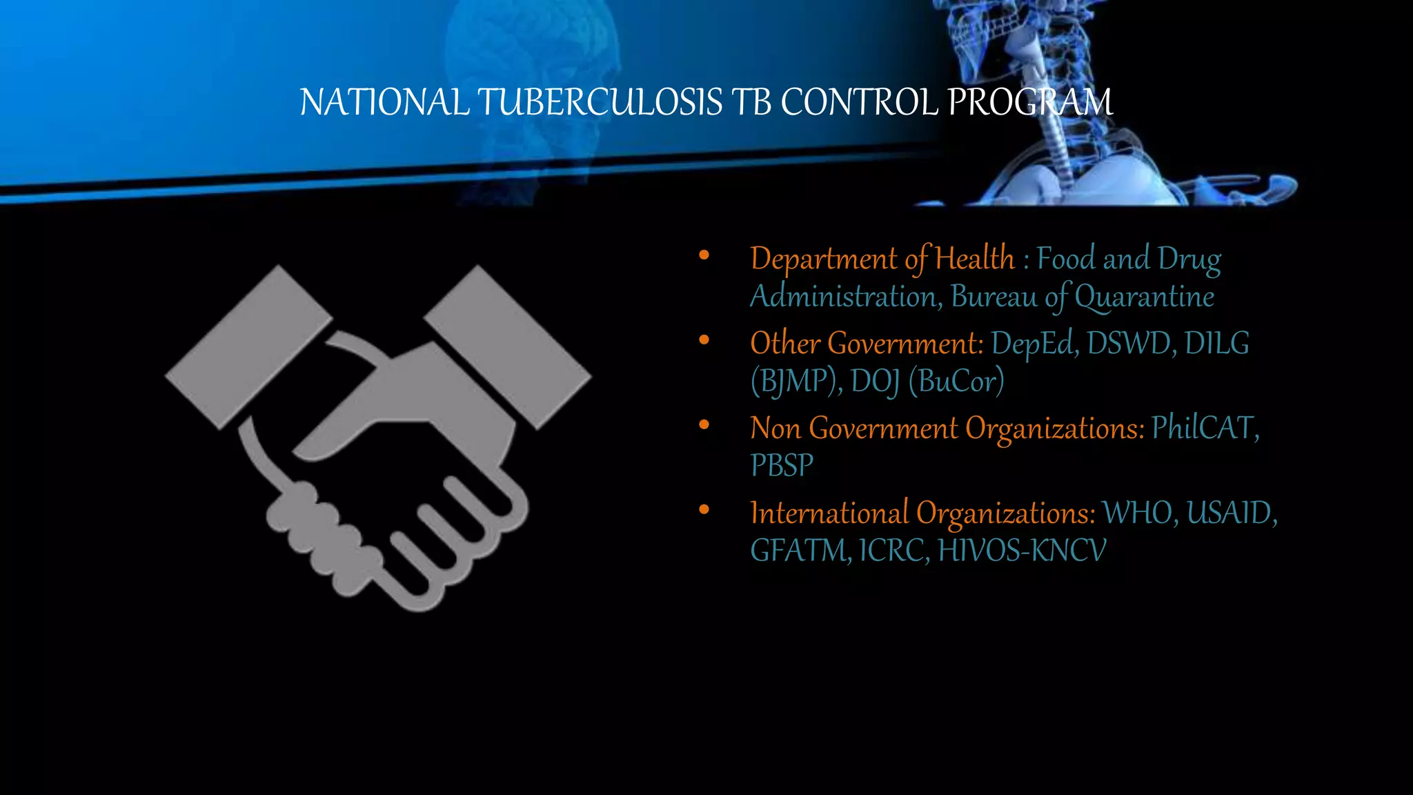 NATIONAL TUBERCULOSIS TB CONTROL PROGRAM | PPTX