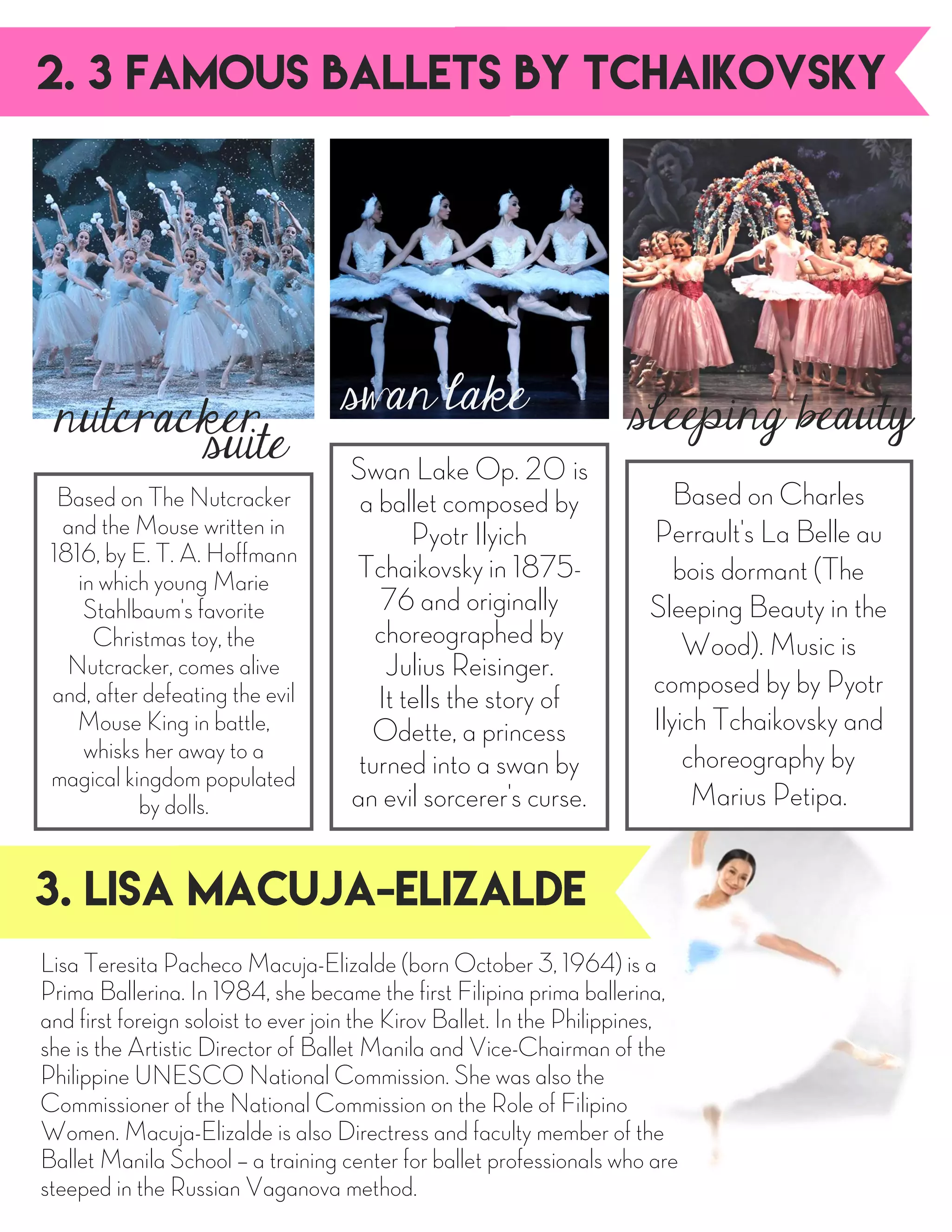 Mapeh 10 - Ballets and Musicals | PDF