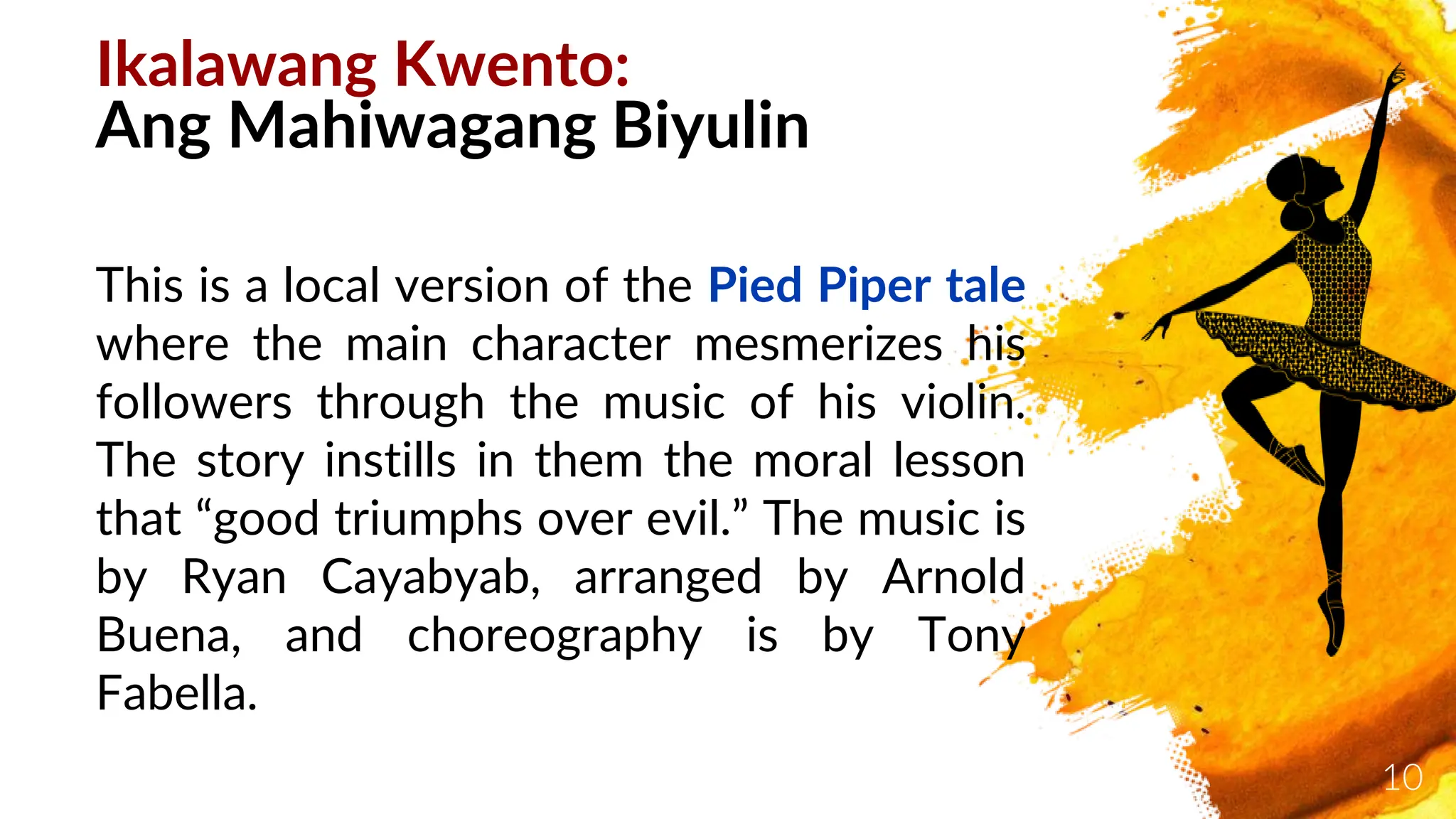 MAPEH GRADE 10 - PHILIPPINE BALLET MUSIC | PPTX