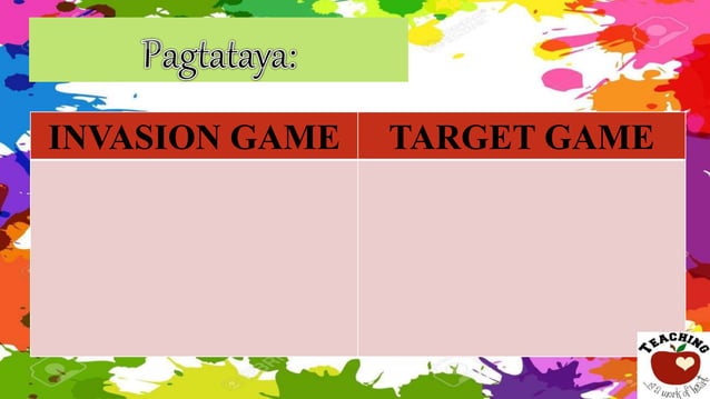 INVASION GAMES MAPEH 5 CO Presentation | PPTX