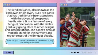 MAPEH 2nd Quarter BENDIAN DANCE IN BENGUET.pptx