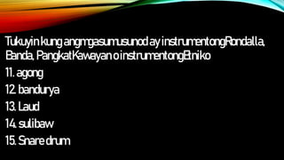 Mapeh 3RD GRADING. powerpoint presentation | PPT