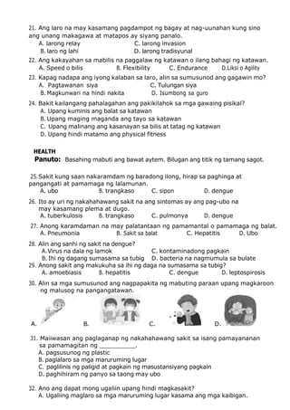 GRADE 4 MAPEH 4 -2ND PERIODICALTEST.docx