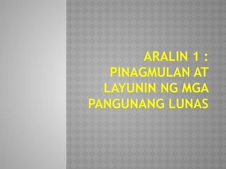 MAPEH 5 - HEALTH PPT Q3 - Aralin 1 - Pinagmulan at Layunin ng mga ...