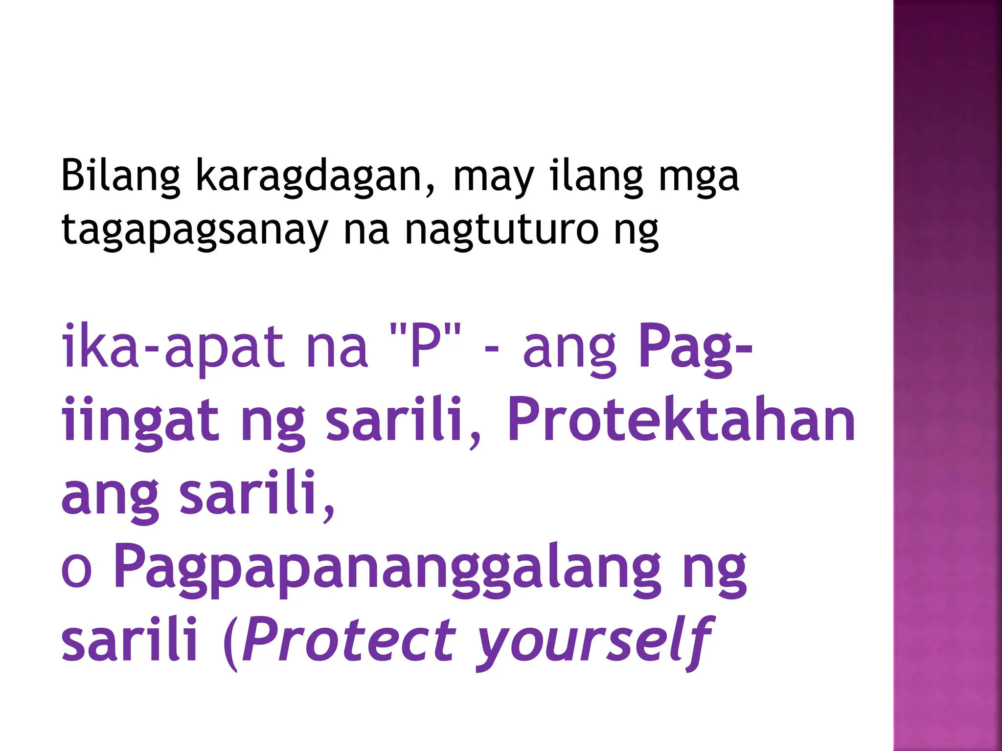 MAPEH 5 - HEALTH PPT Q3 - Aralin 1 - Pinagmulan at Layunin ng mga ...