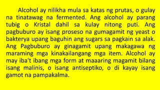 MAPEH 5 - HEALTH PPT Q3 - Aralin 3 - Caffeine, Nikotina At Alcohol.pptx