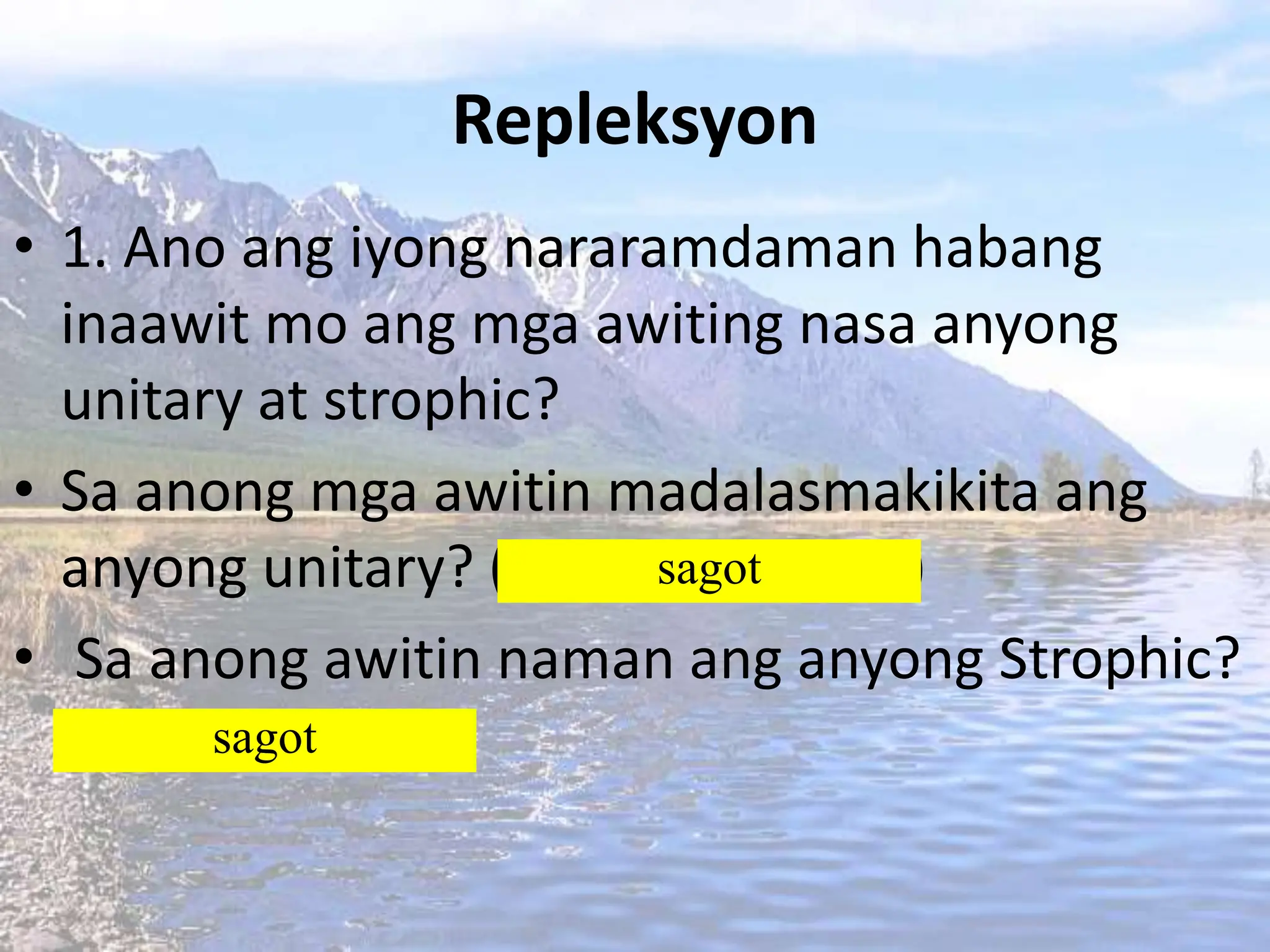 MAPEH 5 - MUSIC PPT Q3 - Aralin 1 - Disenyo O Istruktura Ng Anyong ...