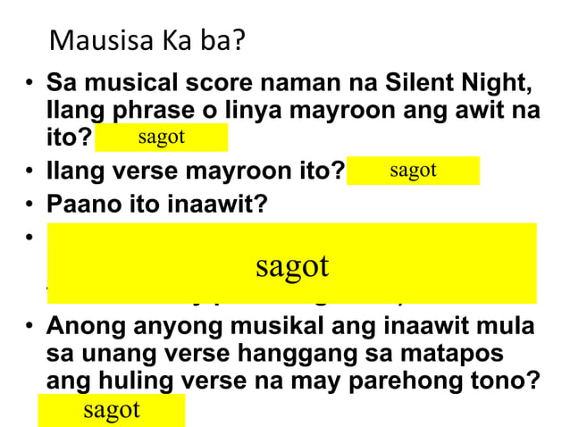 MAPEH 5 - MUSIC PPT Q3 - Aralin 1 - Disenyo O Istruktura Ng Anyong ...