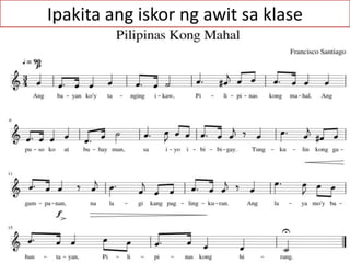 MAPEH 5 - MUSIC PPT Q3 - Aralin 1 - Disenyo O Istruktura Ng Anyong ...