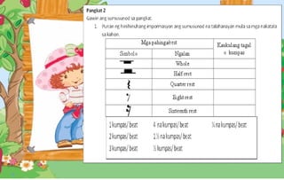 MAPEH 5 Musika-Pagkilala sa iba't-ibang Nota at Pahinga.pptx
