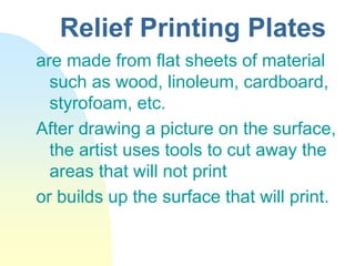MAPEH 6 - ARTS PPT Q3 - Printmaking Types.ppt