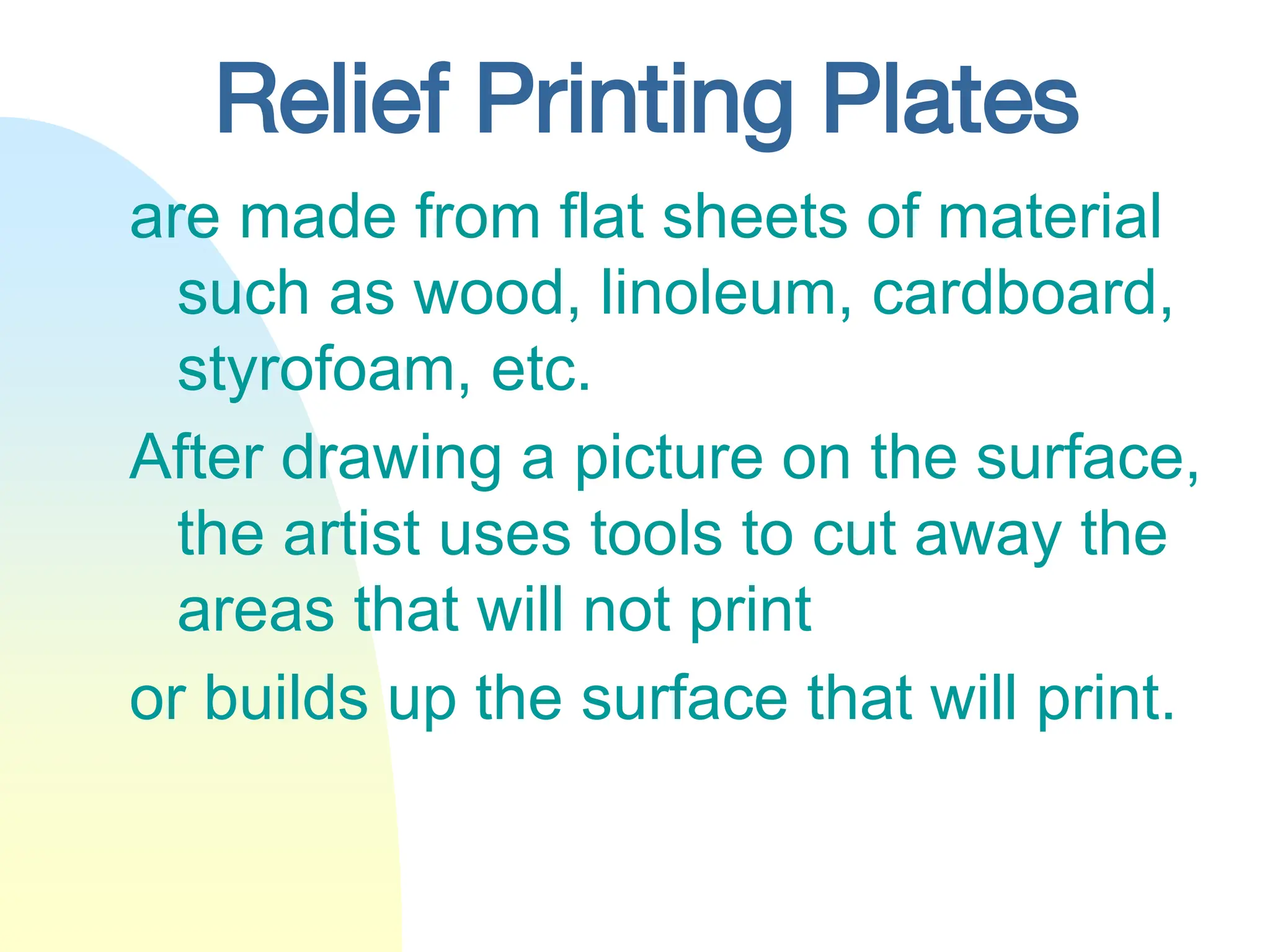 MAPEH 6 - ARTS PPT Q3 - Printmaking Types.ppt.pptx