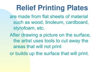 MAPEH 6 - ARTS PPT Q3 - Printmaking Types.ppt