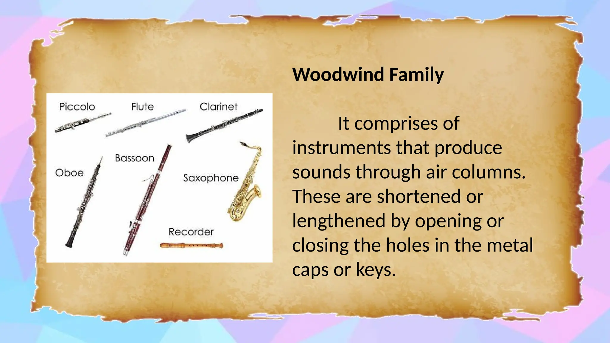 Mapeh 6 Music - Instruments of the Orchestra.pptx
