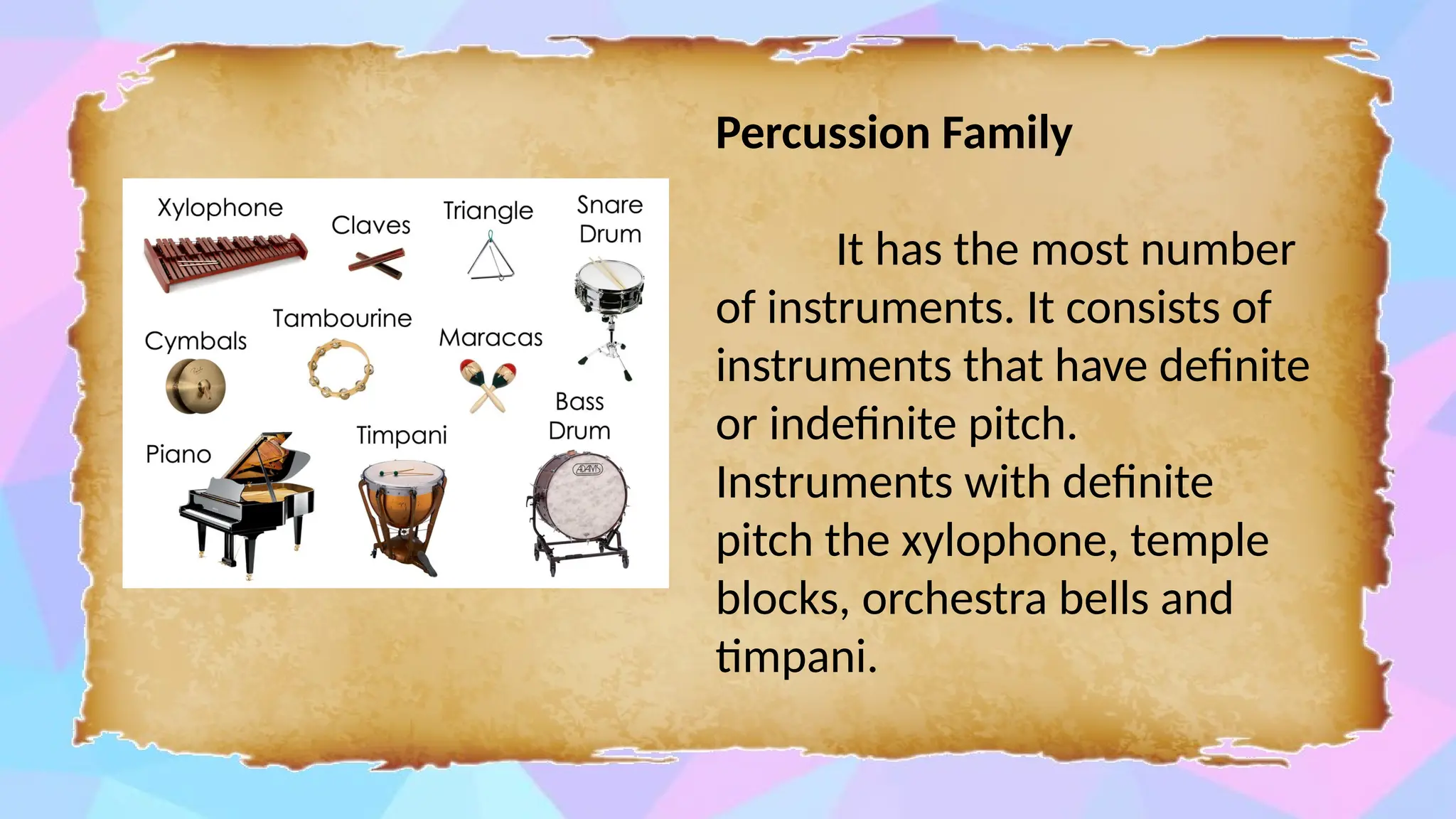 Mapeh 6 Music - Instruments of the Orchestra.pptx