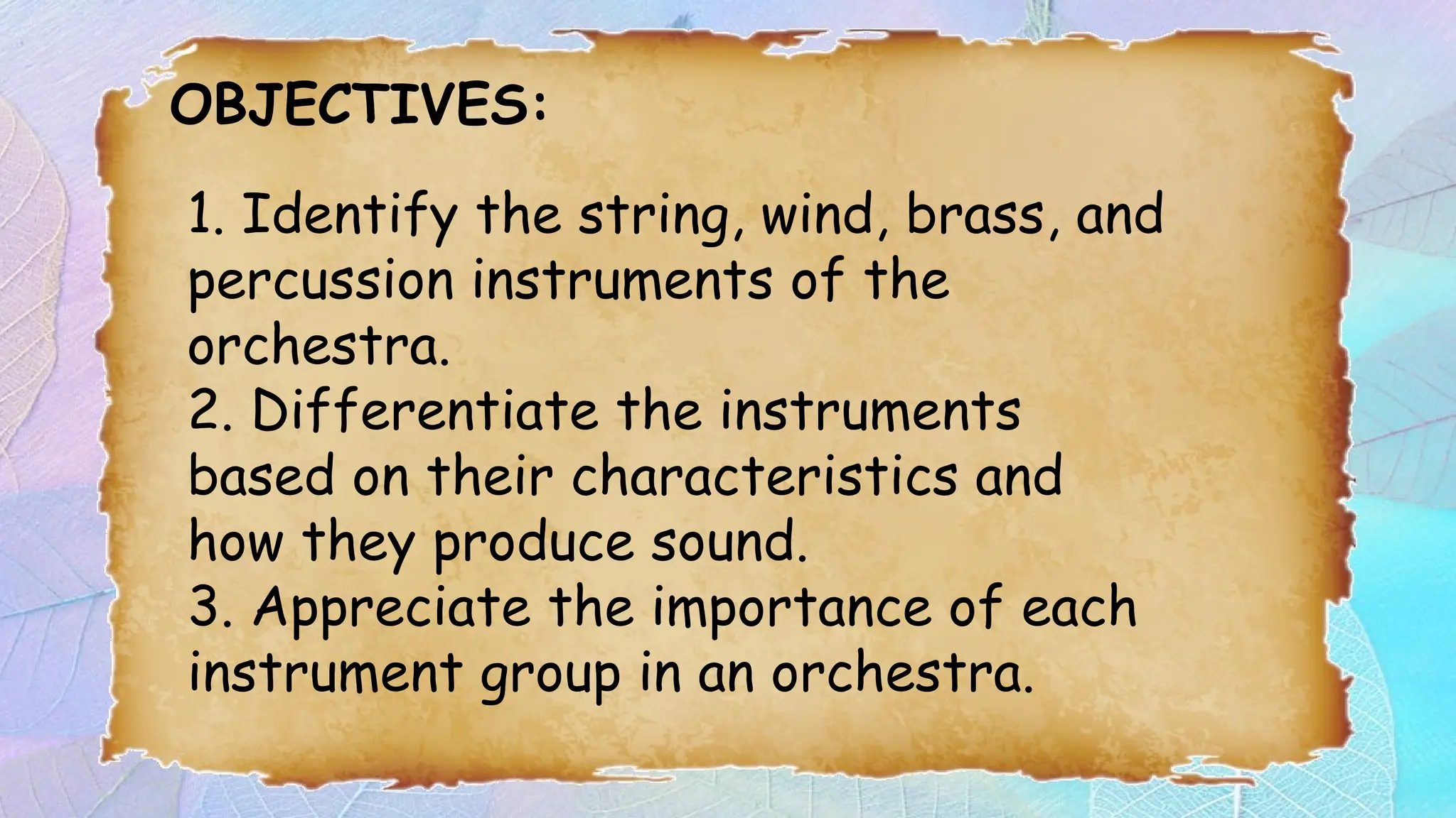 Mapeh 6 Music - Instruments of the Orchestra.pptx