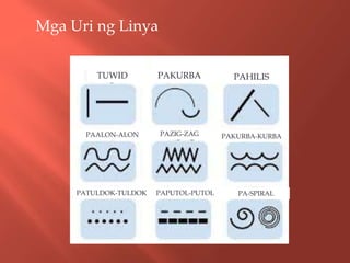 MAPEH 6 PPT Q3 - ARTS - Aralin 2 - Contrast ng Pakurba at Tuwid na ...