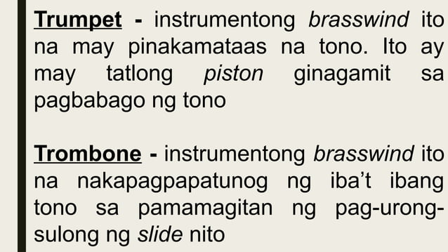 MAPEH 6 PPT Q3 - MUSIC - Musical Instruments Part 1.pptx