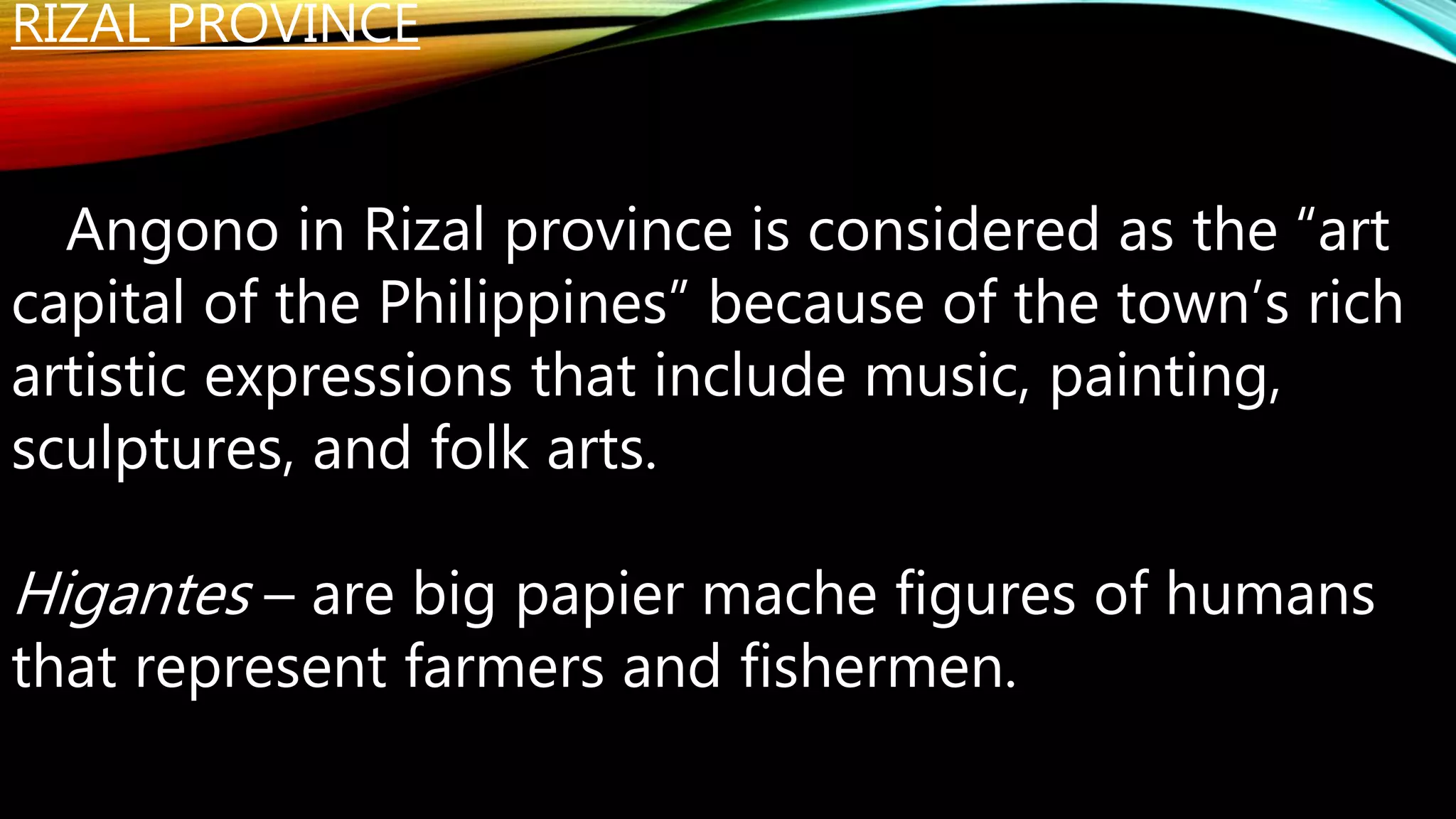 Arts and Crafts of Luzon ( Highlands and Lowlands ) | PPTX
