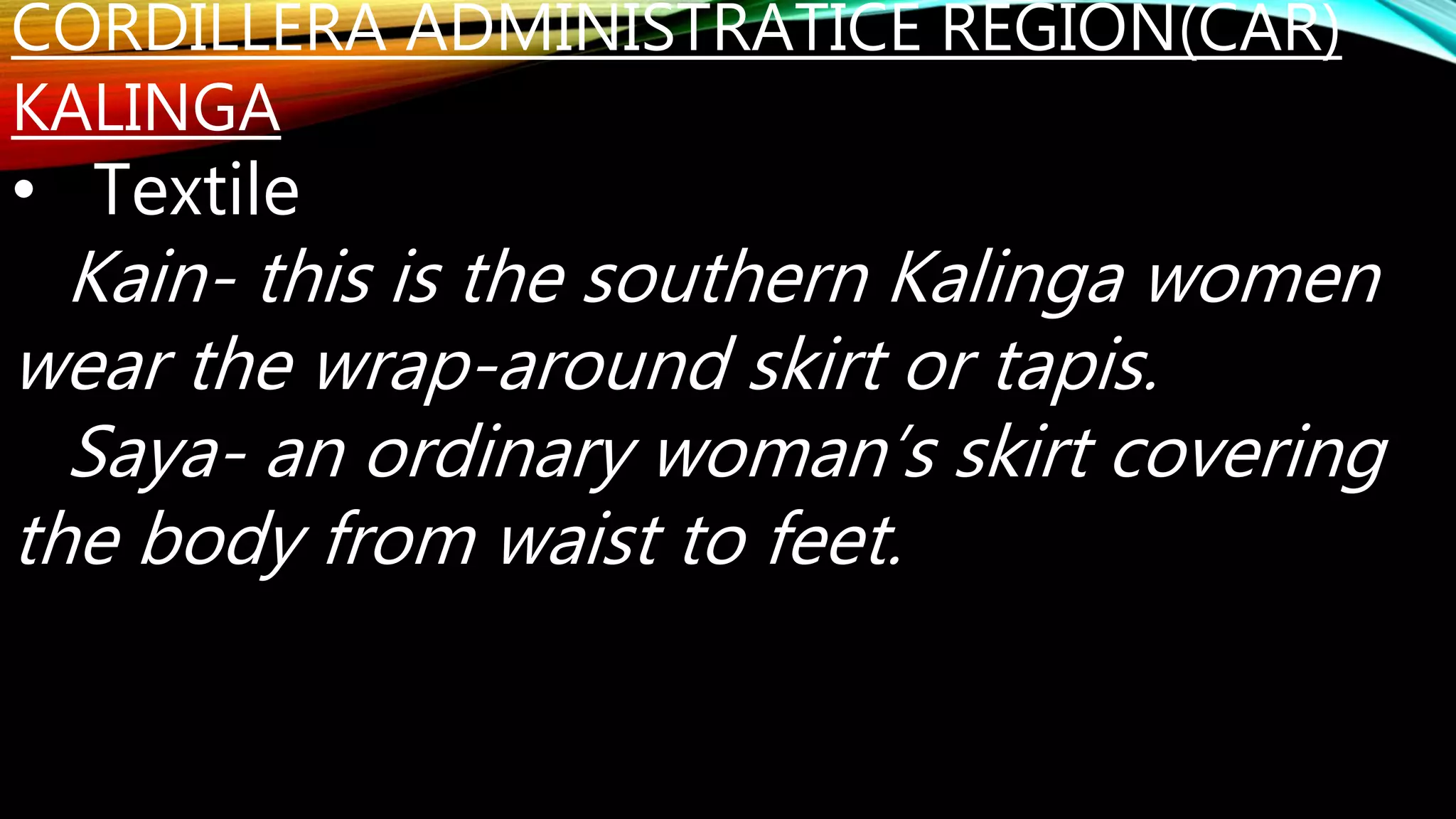 Arts and Crafts of Luzon ( Highlands and Lowlands ) | PPTX