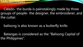 Arts and Crafts of Luzon ( Highlands and Lowlands ) | PPTX