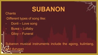 MAPEH 7 THIRD QUARTER MUSIC OF MINDANAO.pptx