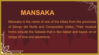 MAPEH 7 THIRD QUARTER MUSIC OF MINDANAO.pptx