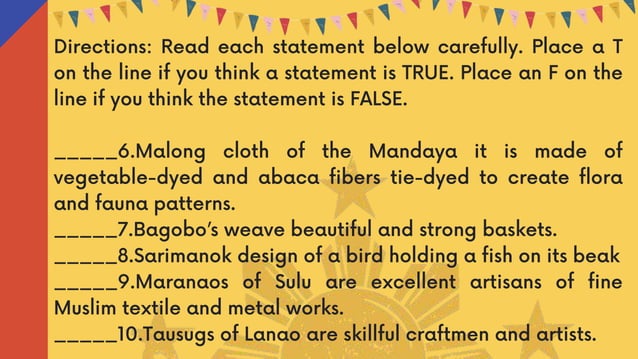 MAPEH 7 _ ARTS AND CRAFTS OF MINDANAO.pptx