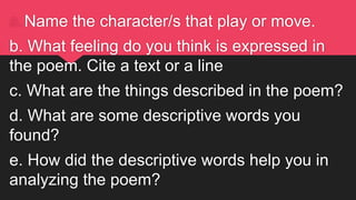 ENGLISH 7 POETRY: IMAGERY AND DESCRIPTION ppt.pptx