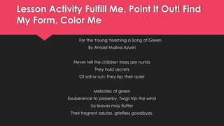 ENGLISH 7 POETRY: IMAGERY AND DESCRIPTION ppt.pptx