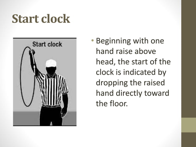 MAPEH9-Hand-Signals-in-Basketball-Officiating.pptx | Basketball | Sports